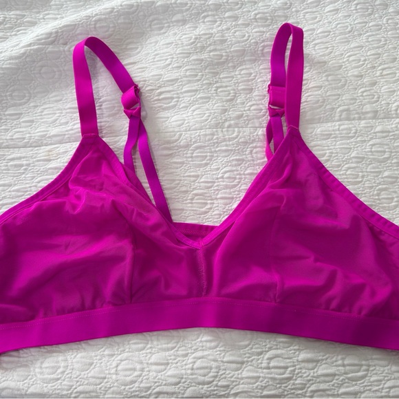 Auden | Intimates & Sleepwear | Auden Pink Seamless Bralette | Poshmark